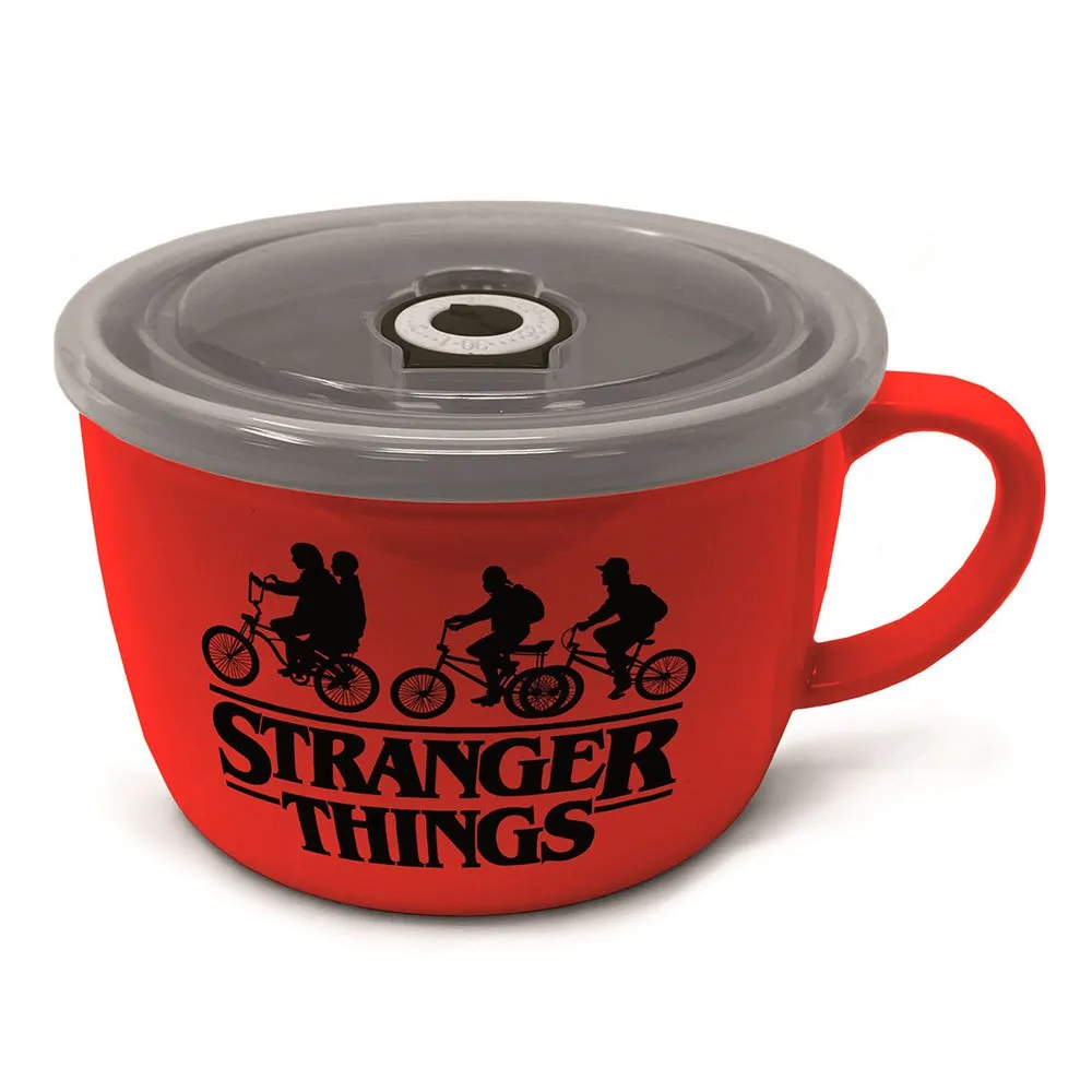 Stranger things Logo Soup & Snack Multicolor | Techinn