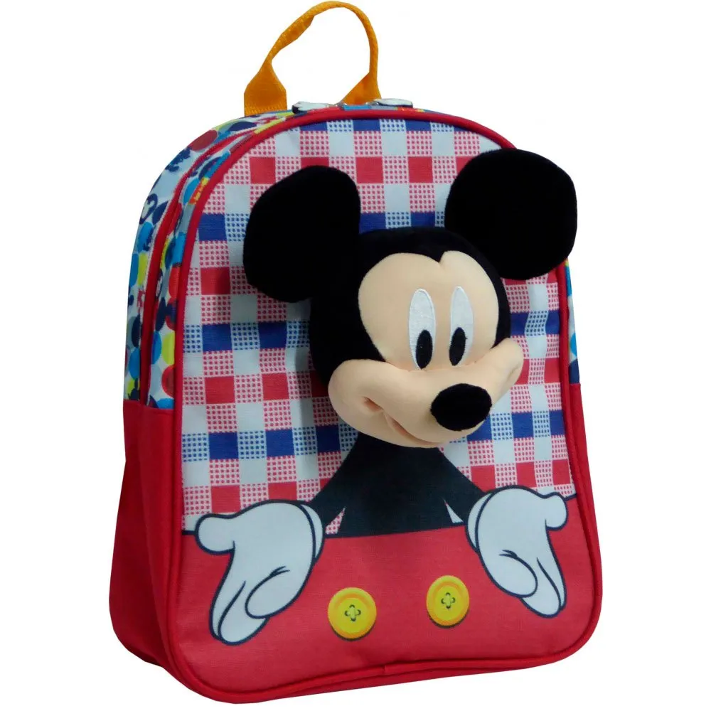 Disney Mickey Mouse 3D Backpack Multicolor | Kidinn