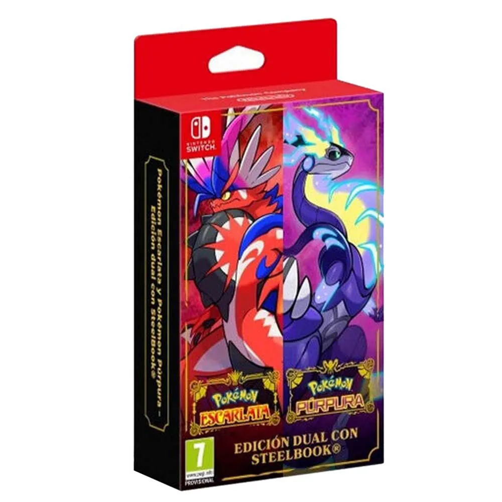 Nintendo Switch Pack Duo Pokémon Scarlet/Violet Multicolor| Techinn