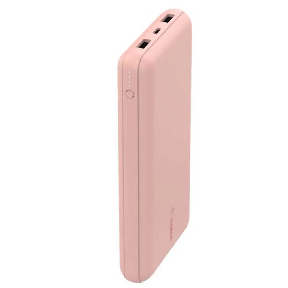 Belkin 20.000mAh USB C 15W Power Bank Pink | Techinn