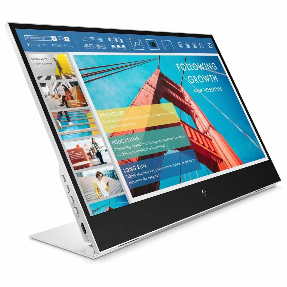HP 1B065AA-ABB 14´´ Full HD IPS Monitor Refurbished Silver| Techinn