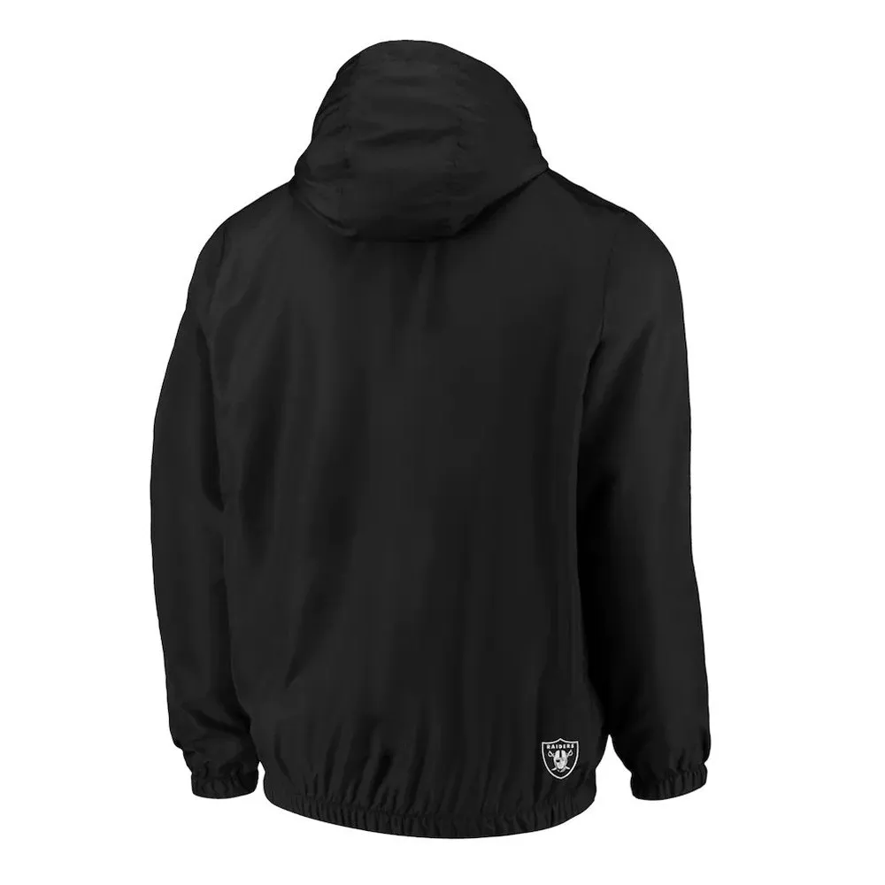 Fanatics NFL Las Vegas Raiders Windbreaker Black| American-football