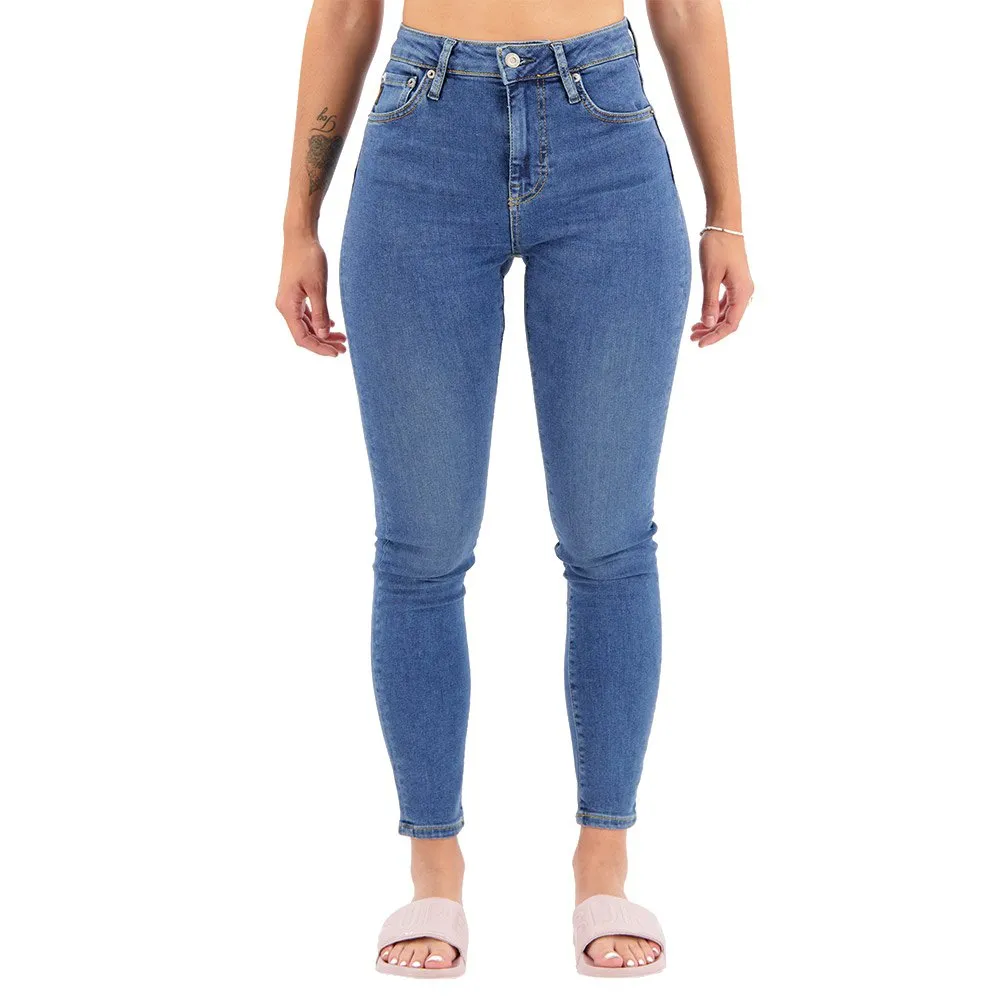 Superdry Vintage High Rise Skinny jeans Blue | Dressinn