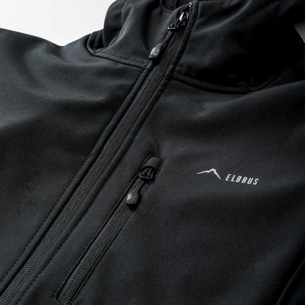 Elbrus Ifar II softshell jacket Black | Trekkinn