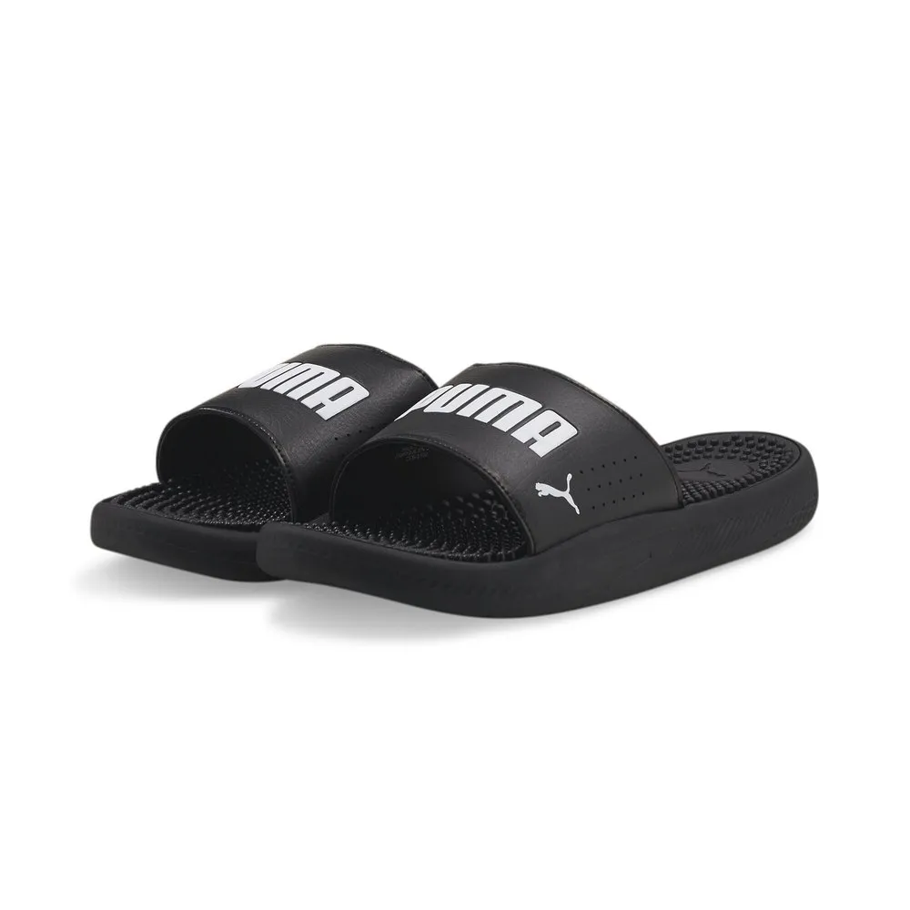 Puma Softride Slide Flip Flops Black | Goalinn