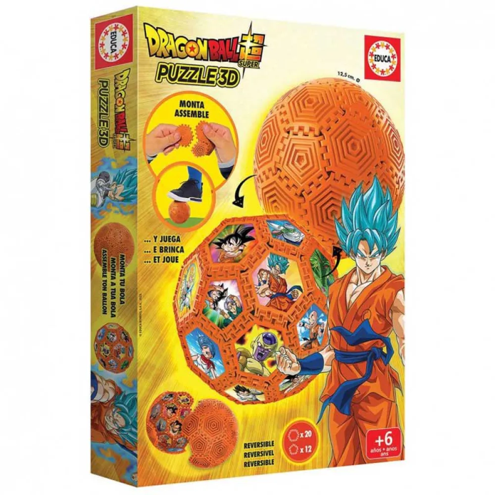 Educa borras 3D Dragon Ball Puzzle Multicolor | Kidinn