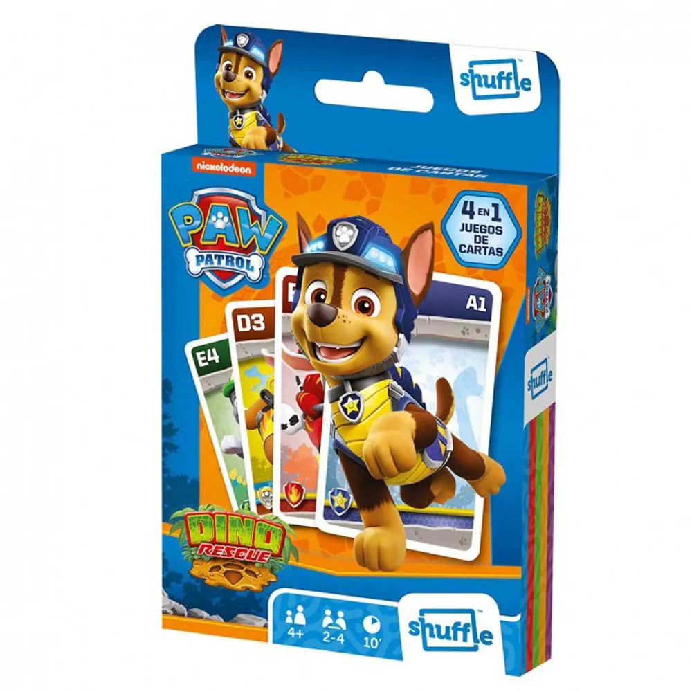 Fournier 4 In 1 Canine Patrol Card Game Multicolor | Kidinn