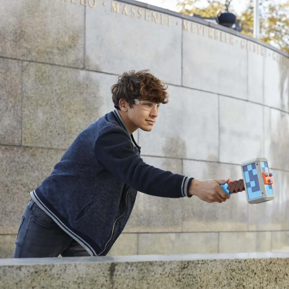 Nerf Minecraft Stormlander Pistol Blue | Kidinn