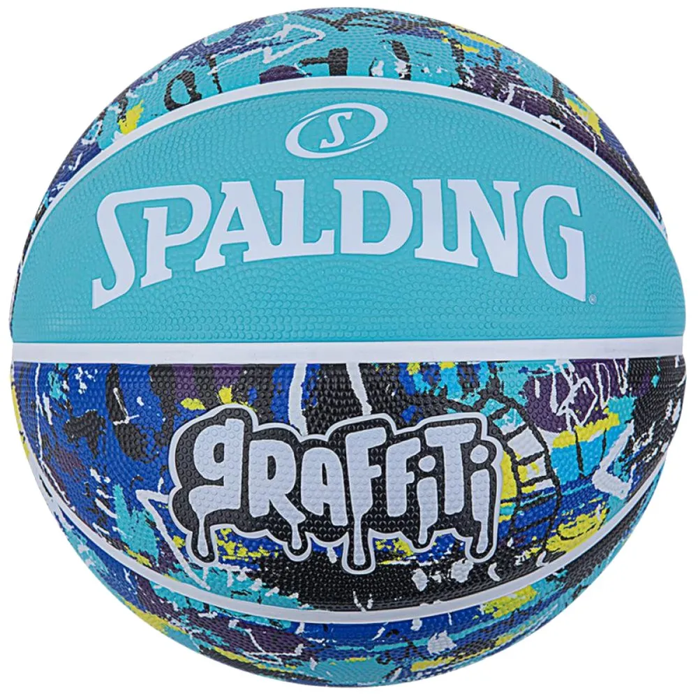 Spalding Graffiti 84373Z Basketball Ball Blue | Goalinn