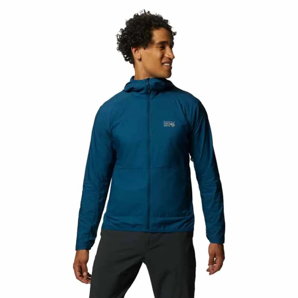 Mountain hardwear Kor Airshell softshell jacket Blue | Trekkinn