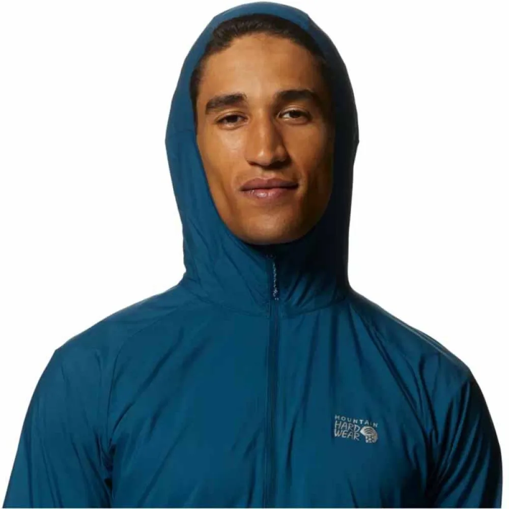Mountain hardwear Kor Airshell softshell jacket Blue | Trekkinn