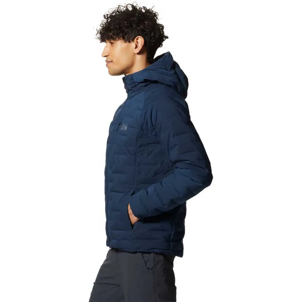 Mountain hardwear Stretchdown jacket Blue | Trekkinn