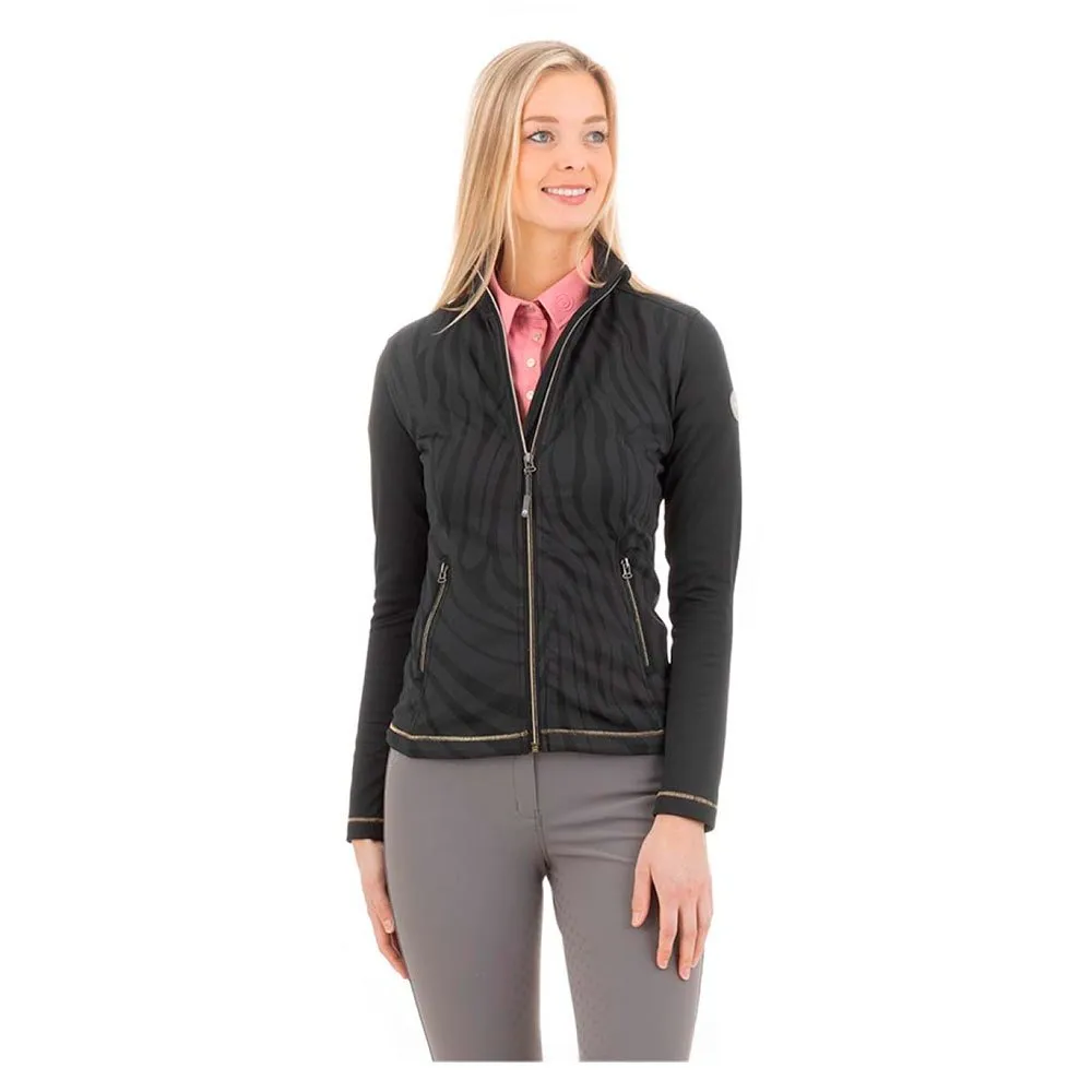 Anky Printed Technostretch ATC221102 Jacket Black | Horse Riding