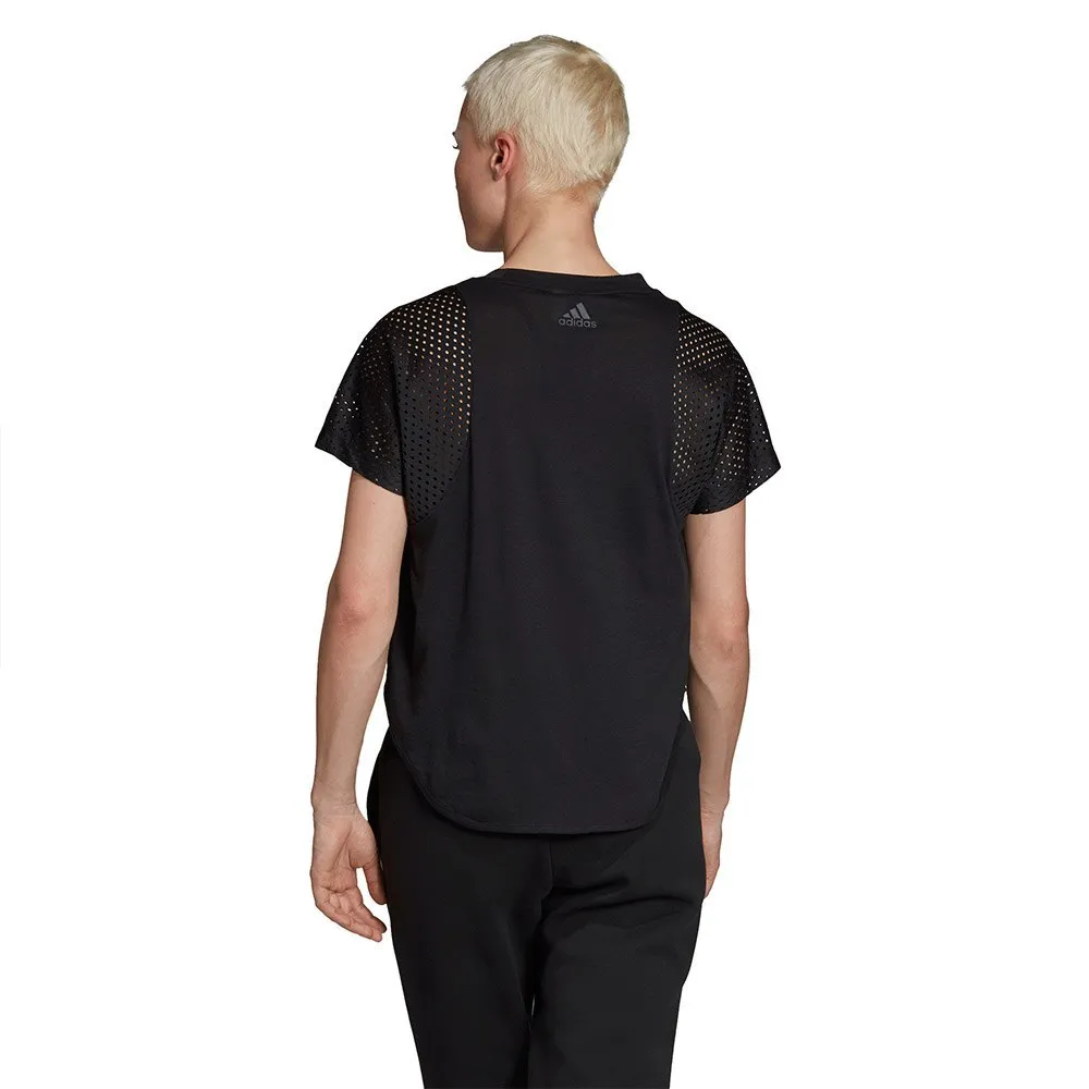 adidas ID Mesh Short Sleeve T-Shirt Black | Swiminn