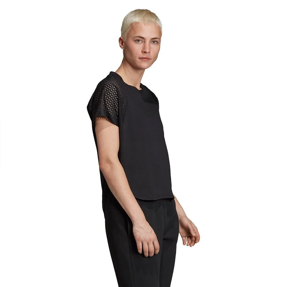 adidas ID Mesh Short Sleeve T-Shirt Black | Swiminn