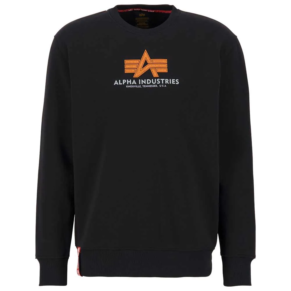 Alpha industries Basic Rubber sweatshirt Black | Dressinn