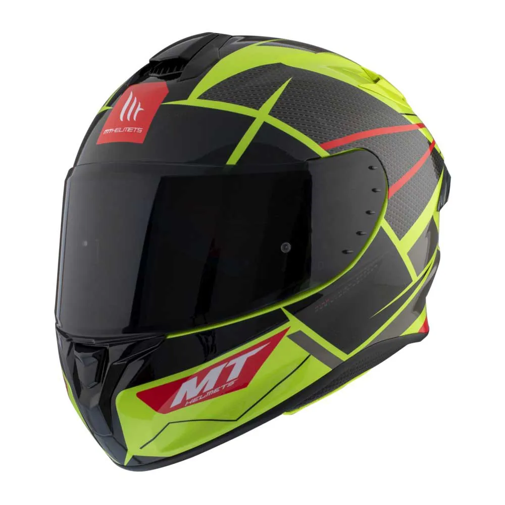 MT Helmets Targo Pro Podium D1 Full Face Helmet Black | Motardinn