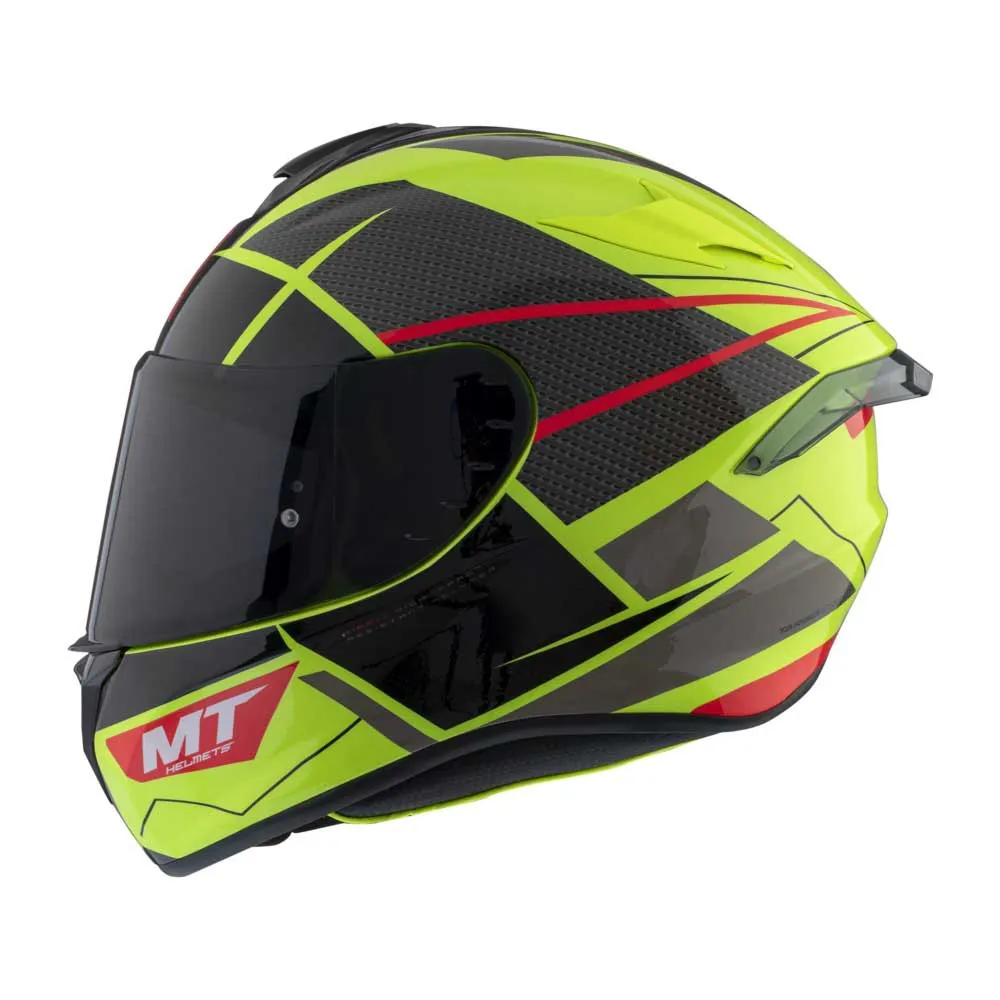 MT Helmets Targo Pro Podium D1 Full Face Helmet Black | Motardinn