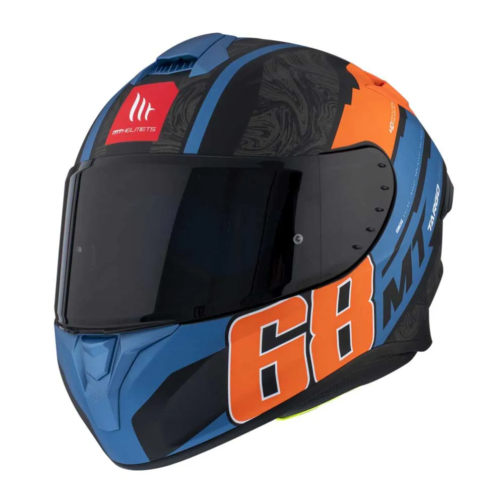 MT Helmets Targo Pro Welcome full face helmet Blue | Motardinn