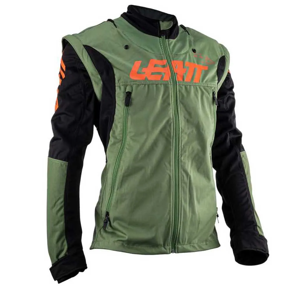 Leatt 4.5 Lite Jacket Green | Motardinn
