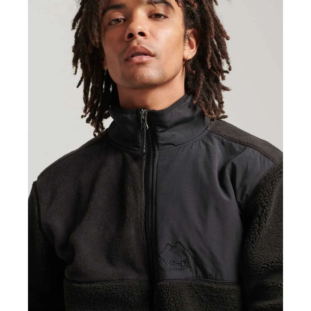 Superdry Code Xpd Borg Jacket Black | Dressinn