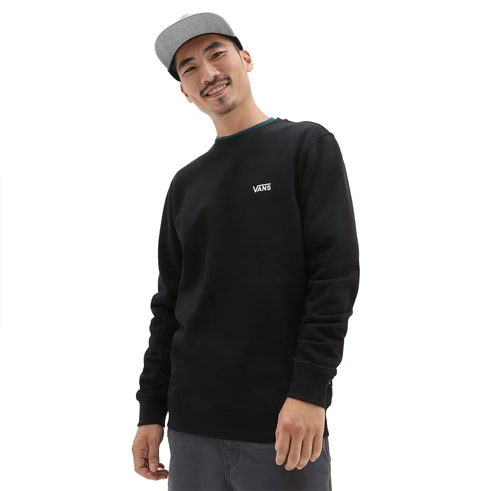 Vans Sudadera Core Basic Crew Negro | Dressinn