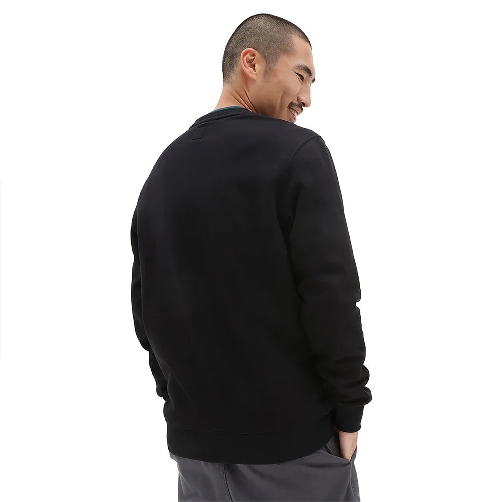 Vans Sudadera Core Basic Crew Negro | Dressinn