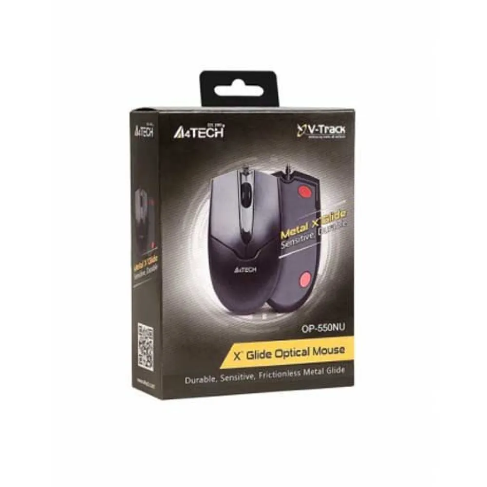 A4 tech OP-550NU Mouse Black | Techinn
