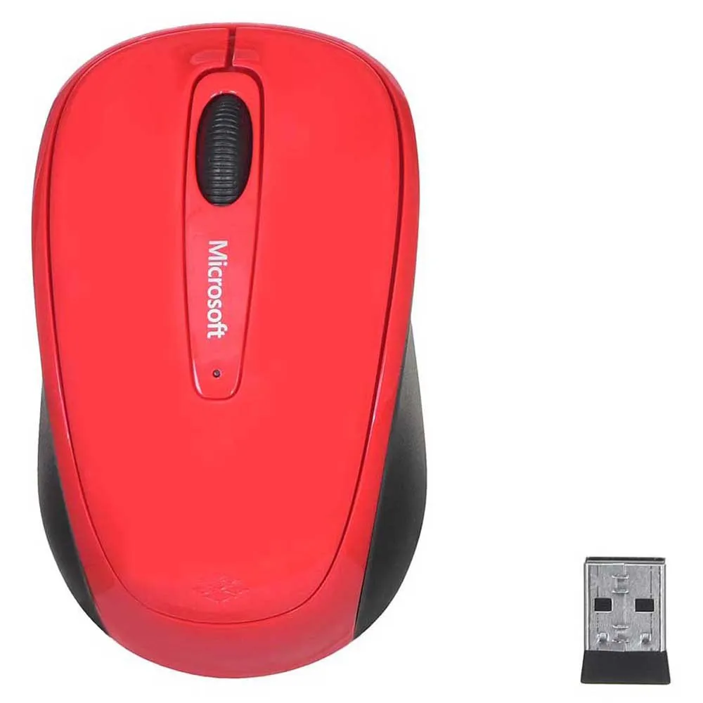 Microsoft Wireless Mouse Red