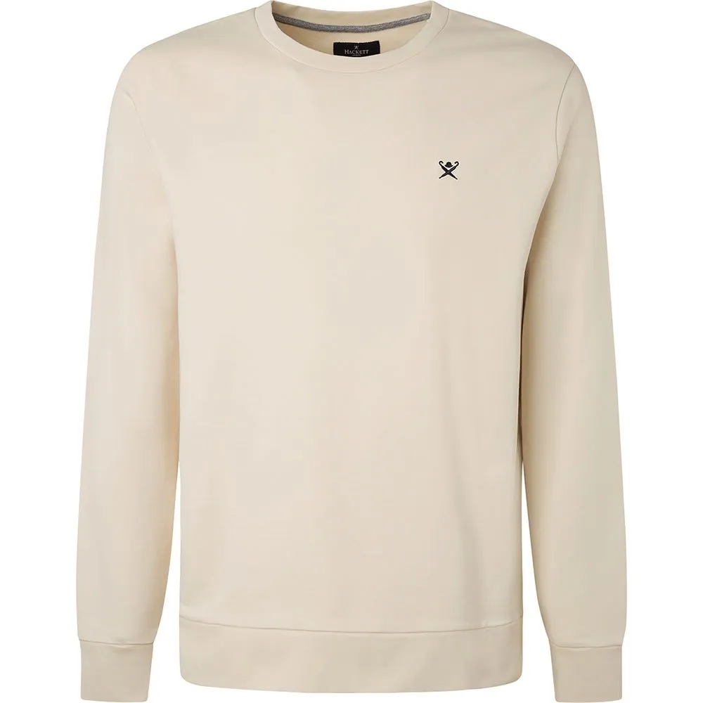 Hackett Ldn Logo Sweatshirt Beige | Dressinn
