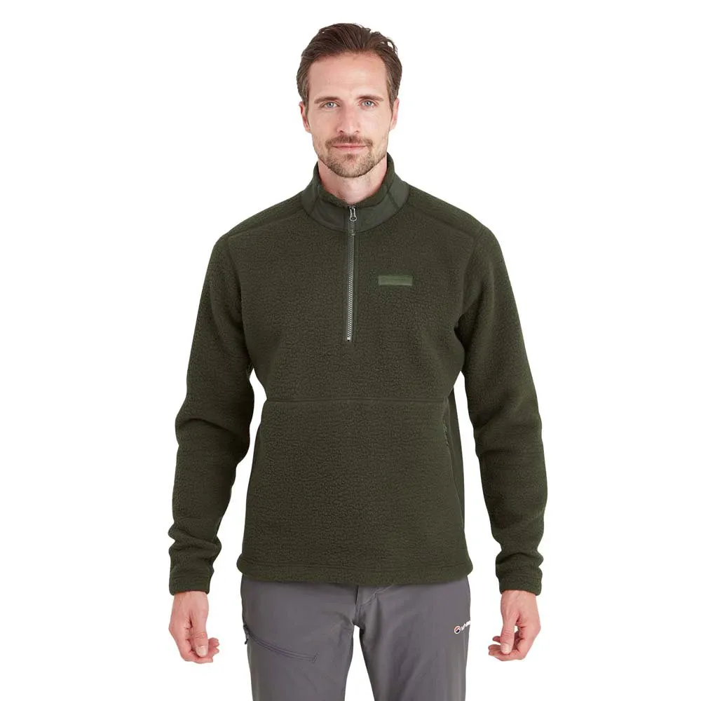 Montane Chonos Smock Fleece Green | Trekkinn