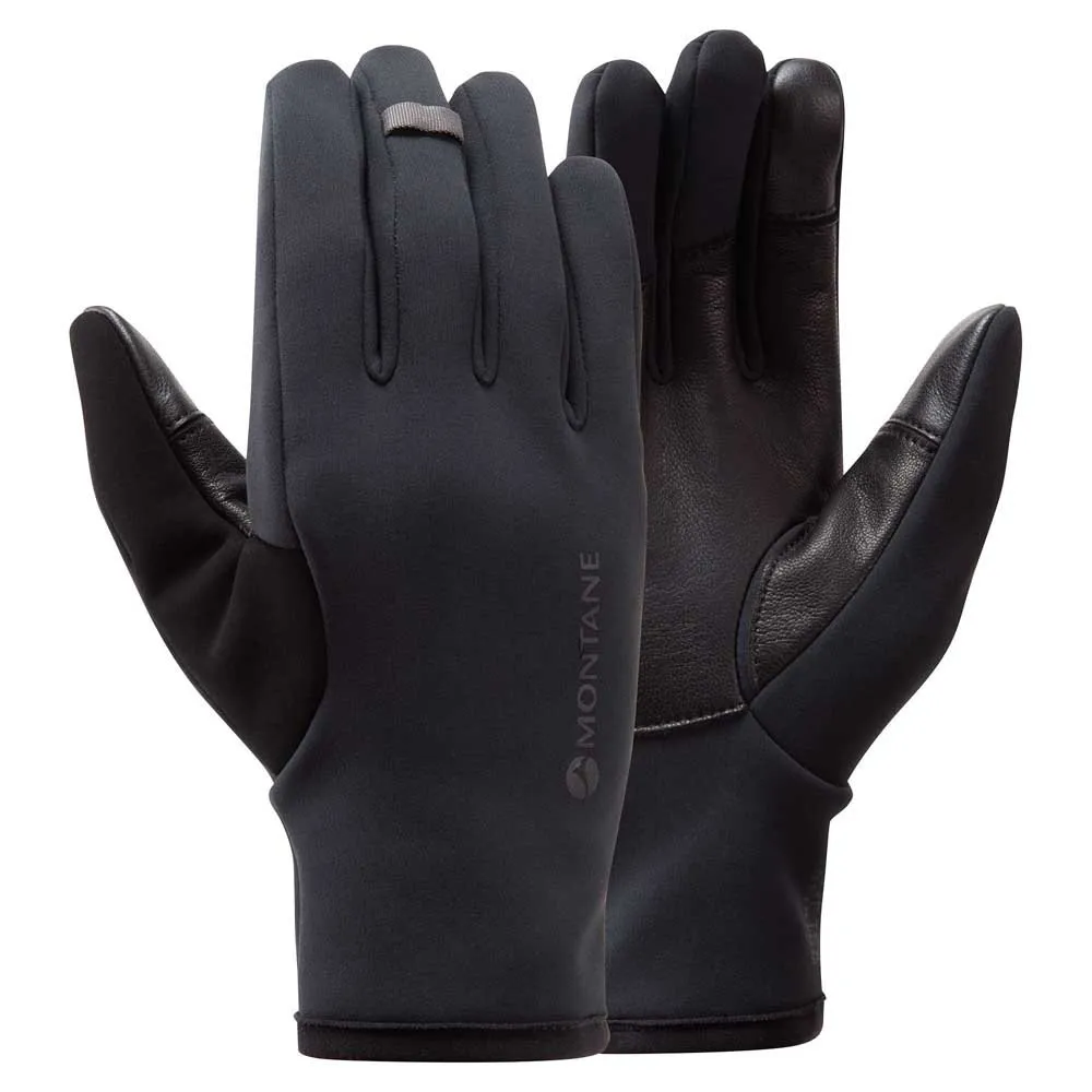 Montane Windjammer Lite Gloves Black | Trekkinn