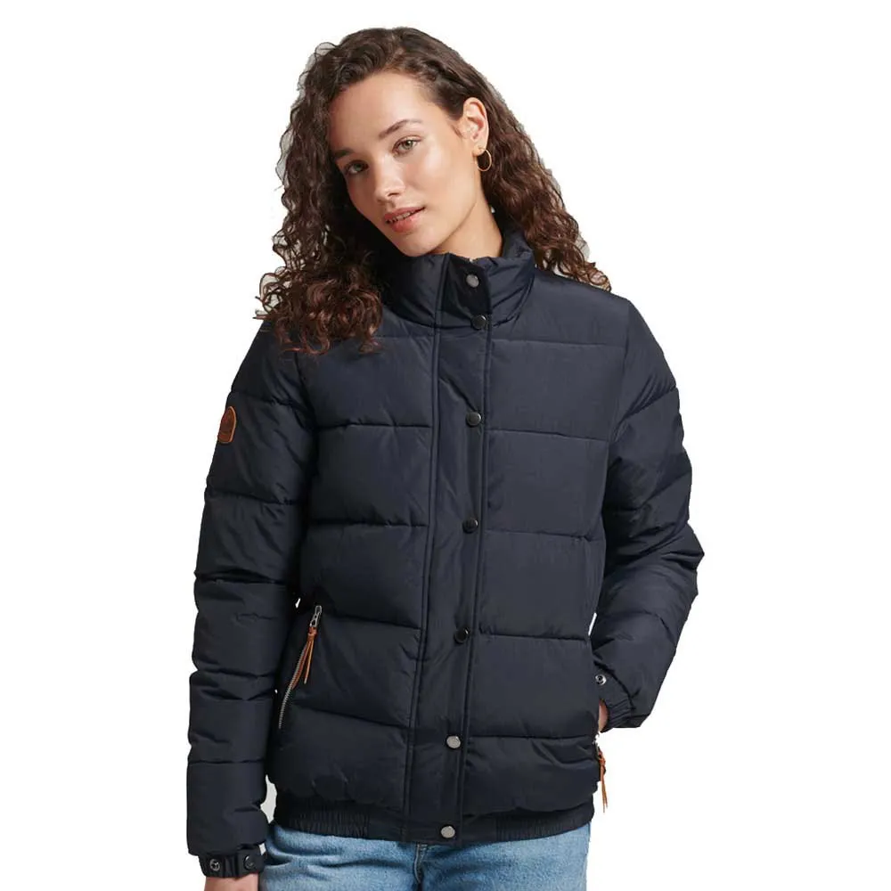 Superdry Vintage Mountain Puffer Jacket Black | Dressinn
