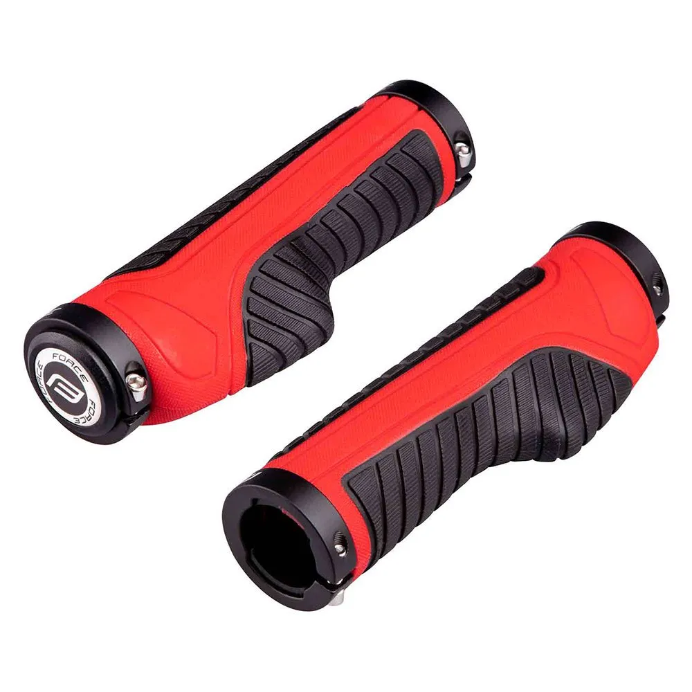 Force Anatomics Wide Grips, Red | Bikeinn