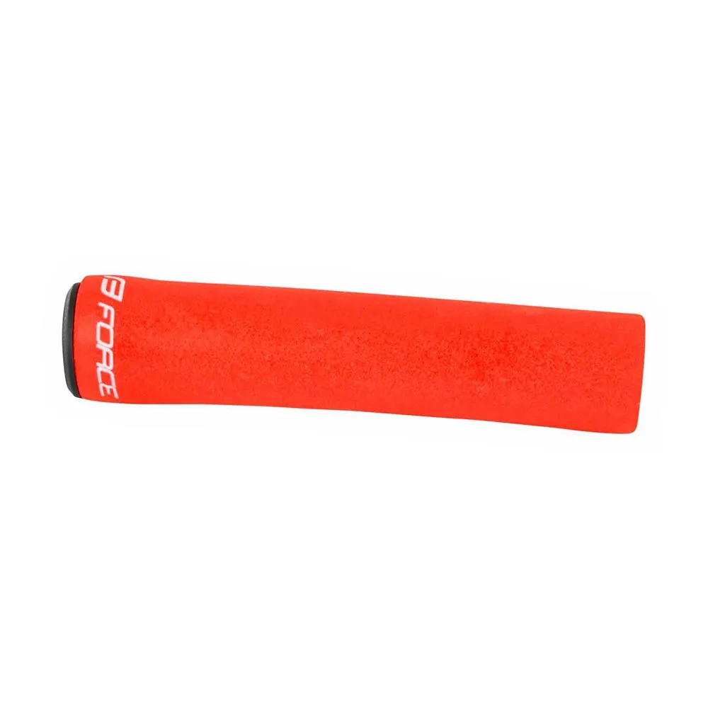 Force Luck Silicone Grips, Red | Bikeinn