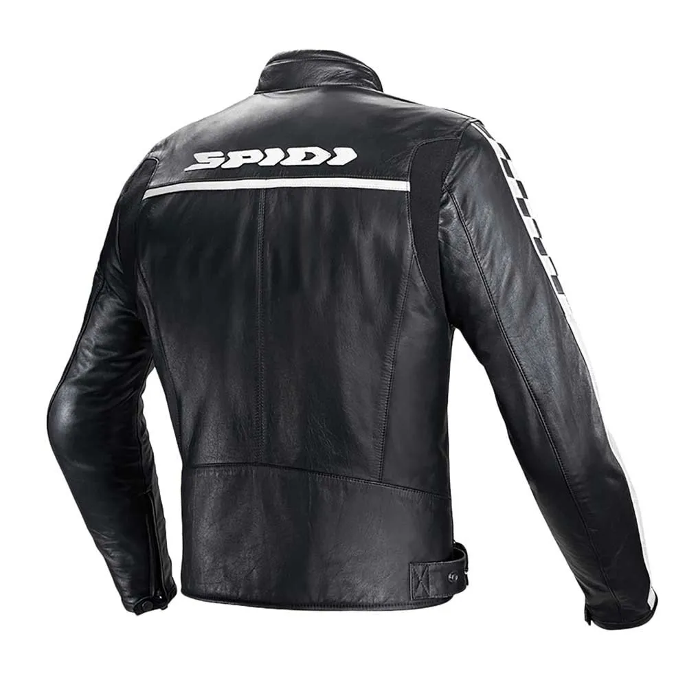Spidi C-Flag Leather Jacket Black | Motardinn