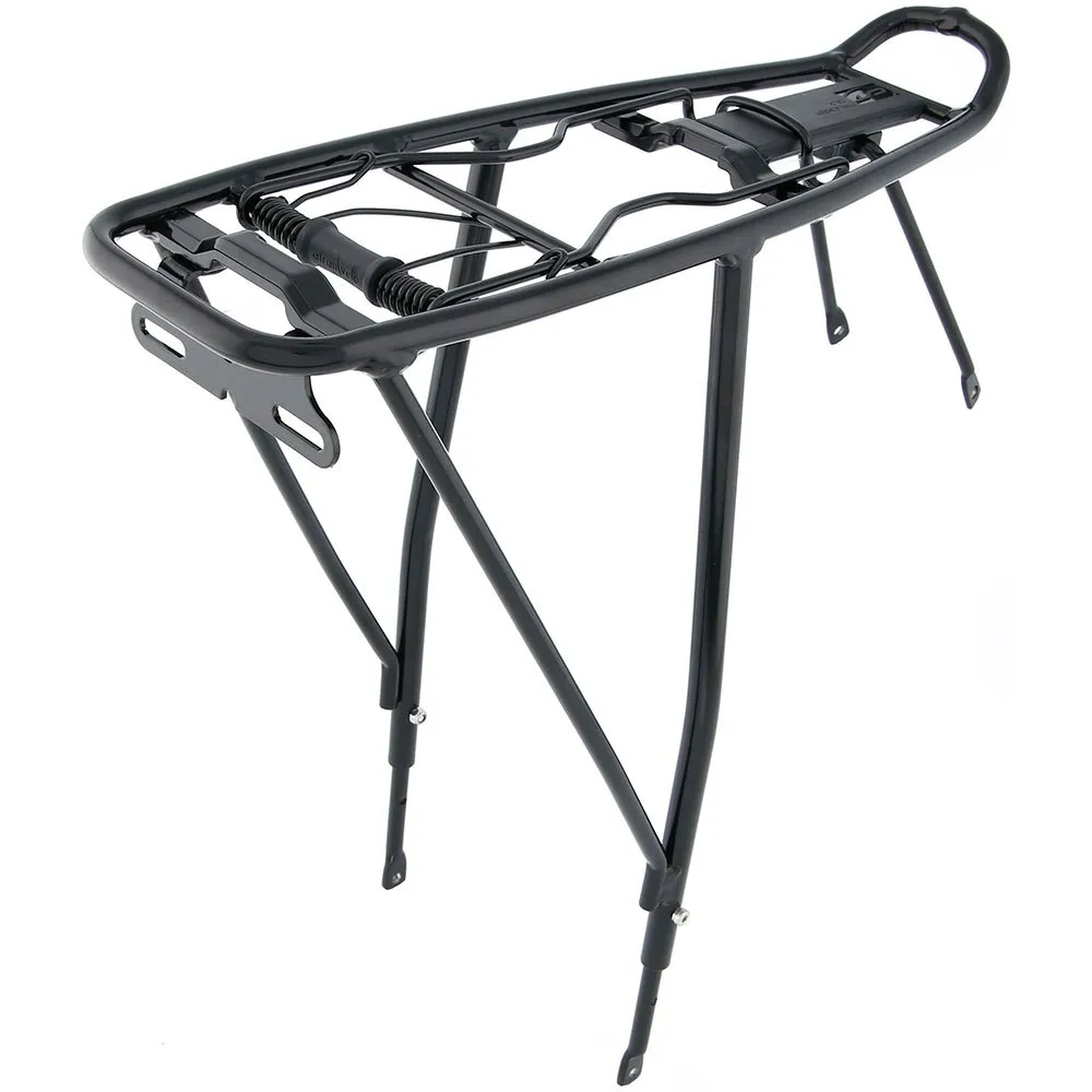Contec Trucker DLX Classic Pannier Rack, Black | Bikeinn