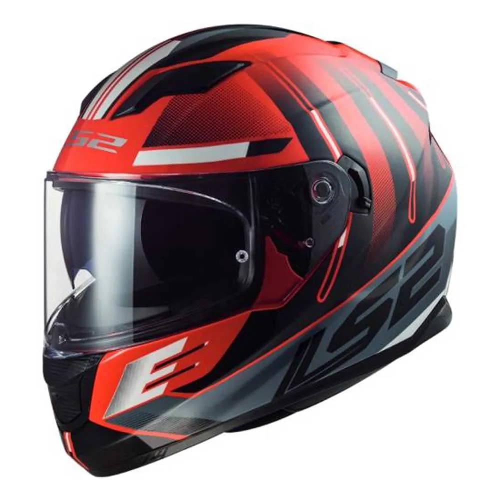 LS2 FF320 Stream Evo Shadow full face helmet Black | Motardinn