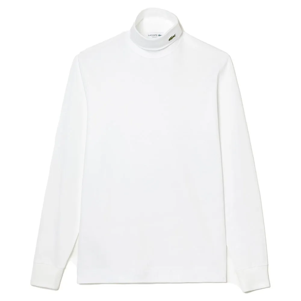 Lacoste UH0223 High Neck Sweater White | Dressinn