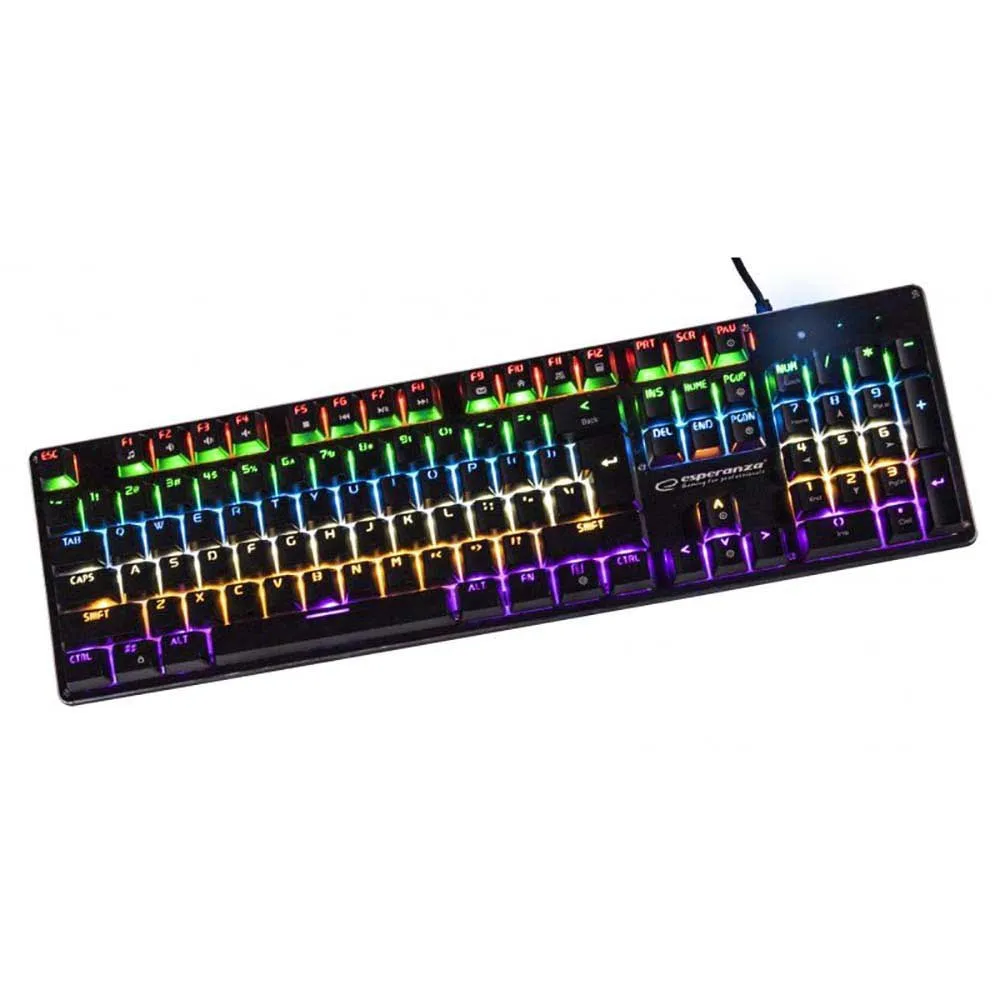 Esperanza Vortex RGB Gaming Mechanical Keyboard Multicolor| Techinn