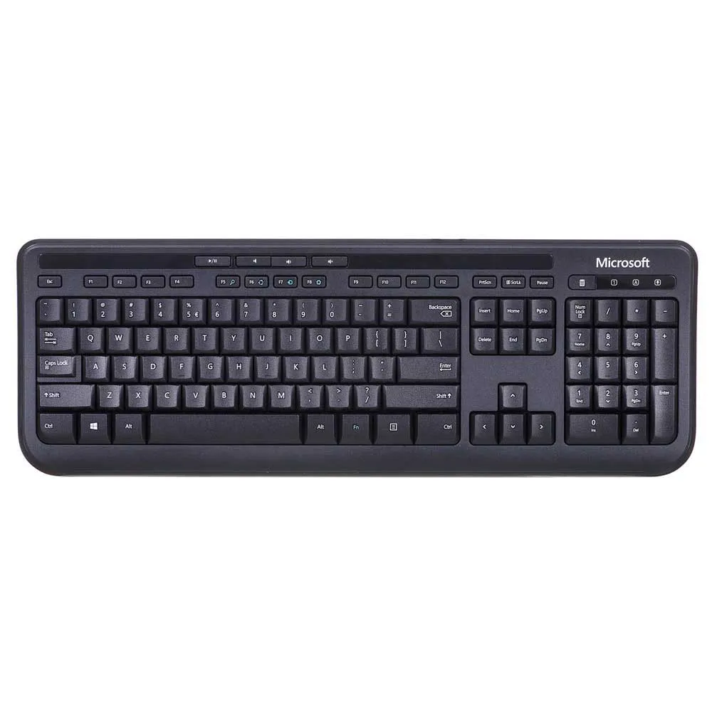 Microsoft Wi 600 keyboard Black | Techinn