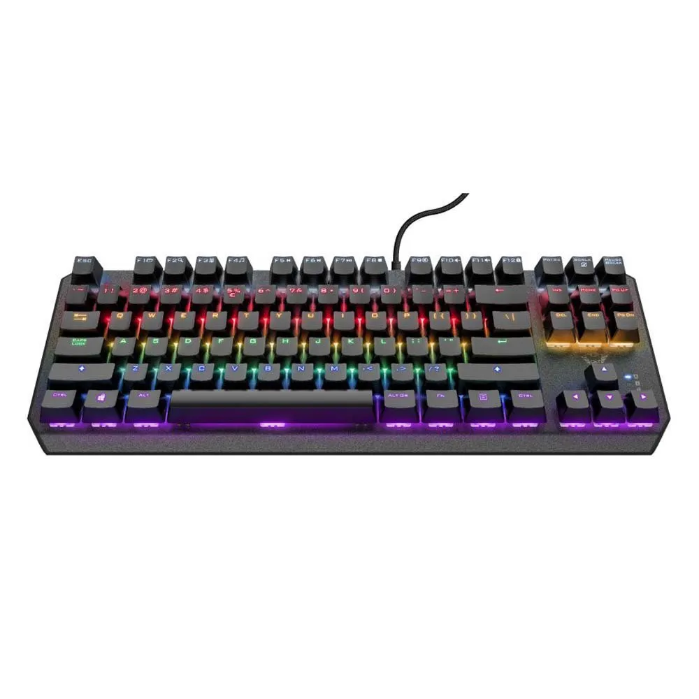 Trust GXT 834 RGB Gaming Keyboard Silver | Techinn