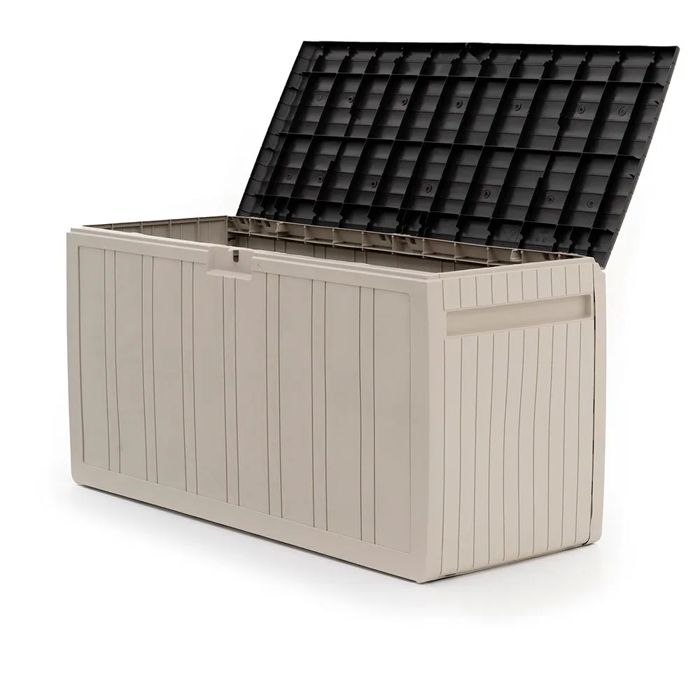 Gardiun Top Outdoor Storage Resin Deck Box 270L | Trekkinn