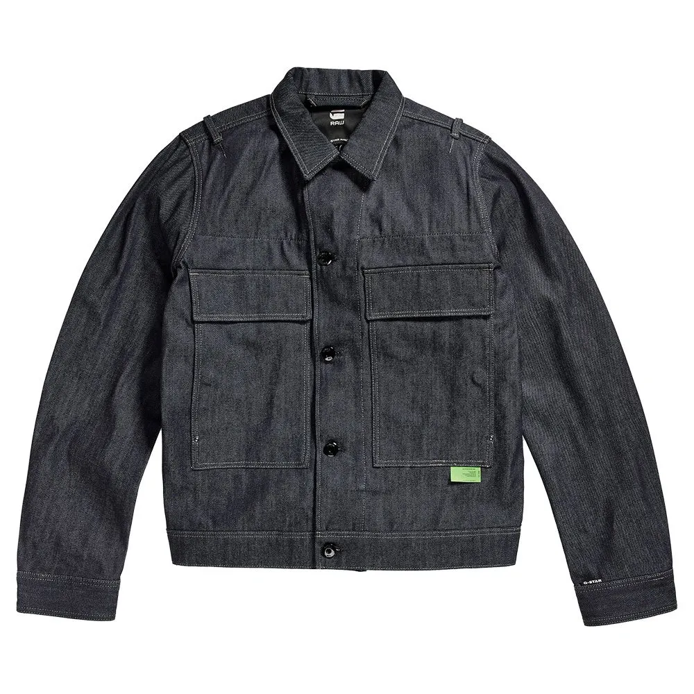 G-Star Utility Flap Pocket jacket Blue | Dressinn