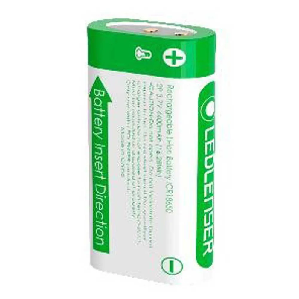Led lenser H14.2 4400mAh Rechargeable Lithium Battery, Green | Bikeinn