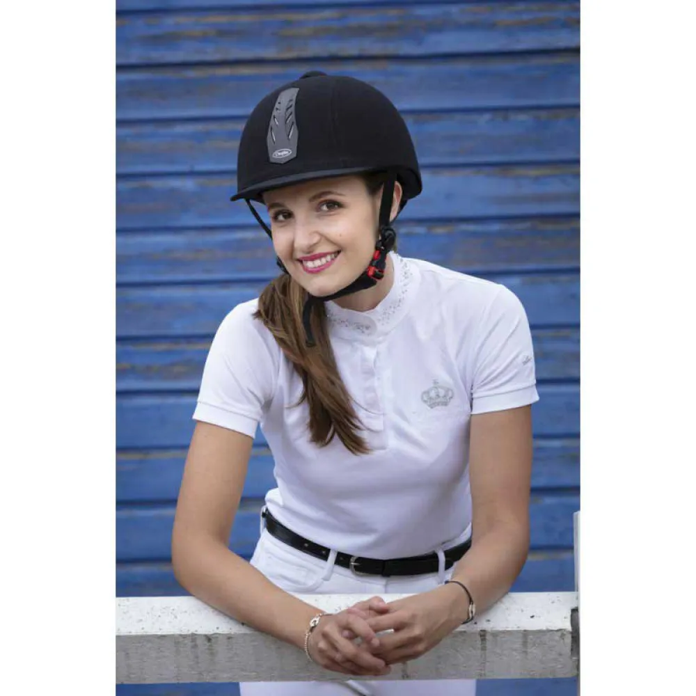 Choplin Aero Adjustable Helmet Black | Horse Riding