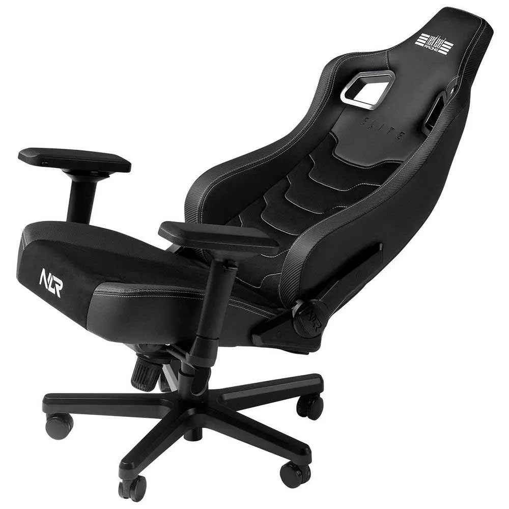 Next level racing Elite Chair Black Leather - Suede Edition gaming ...