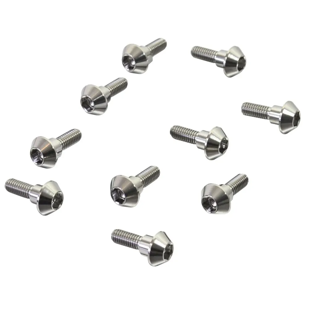 Pro bolt TI10DISCR1R6 Titanium Brake Disc Screws 10 Units Silver| Motardinn