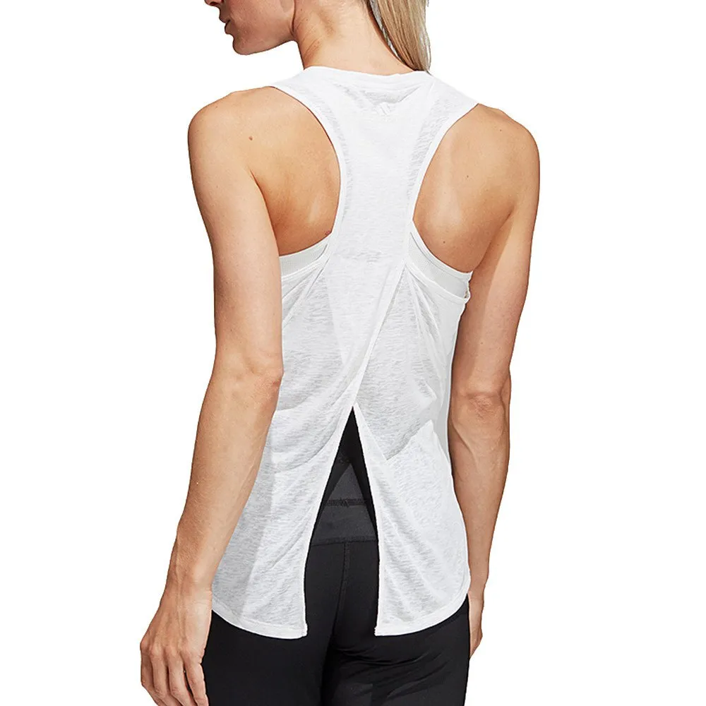 adidas Ctmpry Sleeveless T-Shirt White | Traininn