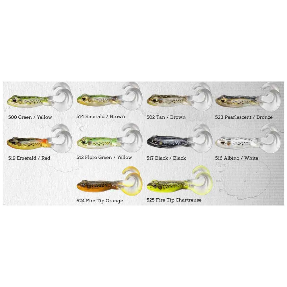 Live target Freestyle Frog Soft Lure 100 mm Golden | Waveinn